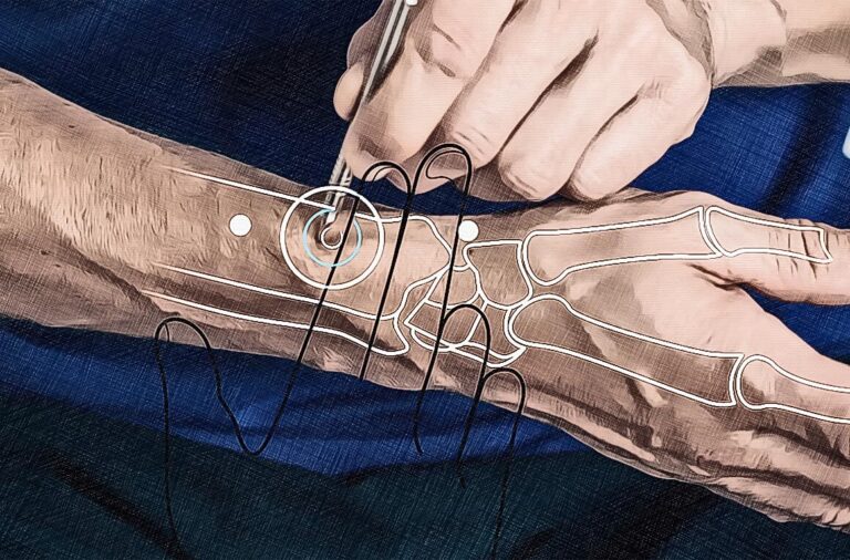 Akupunkturpunkt Lu 07 | Schnell und einfach finden