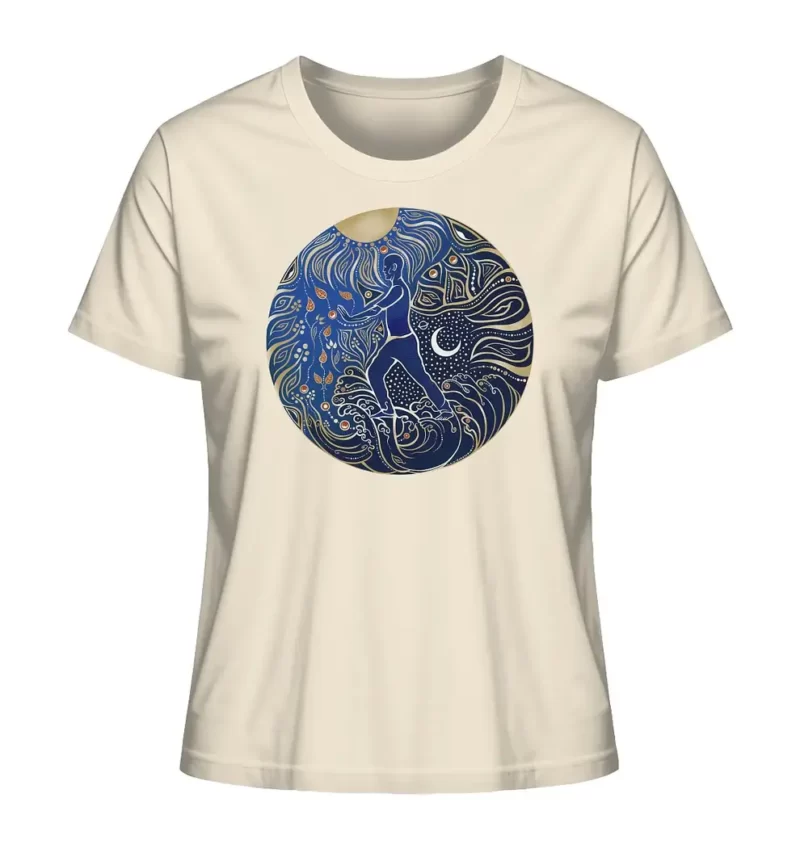 5 Elements Qi Gong | Colored | Organic T-Shirt | Women buy online